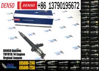 China diesel Common Rail Injectors 23670-0R010 095000-5610 095000-6110 095000-6900 095000-7240 diesel Engine Fuel Injector for Toyota for sale