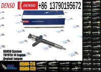China diesel Engine Fuel Injector 095000-6960 095000-7300 095000-8780 23670-09180 095000-7310 095000-7660 Car Engine Parts for Toyota for sale