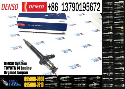 China 095000-7600 23670-0R160 Common Rail Fuel Injector Nozzle for Toyota Avensis 2.2 D 2AD-FTV Diesel Injector New Condition for sale