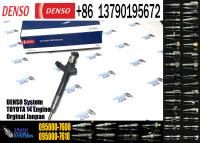 China 095000-7600 23670-0R160 Common Rail Fuel Injector Nozzle for Toyota Avensis 2.2 D 2AD-FTV Diesel Injector New Condition for sale