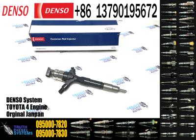 China 100% Genuine Diesel Fuel Injectors 095000-7820 23670-30290 Original Common Rail Injector 23670-30290 095000-7820 for sale