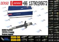 China diesel Injector Nozzles 23670-39265 095000-7010 095000-7011 095000-7840 095000-7830 Common Rail Fuel Injector for toyota for sale