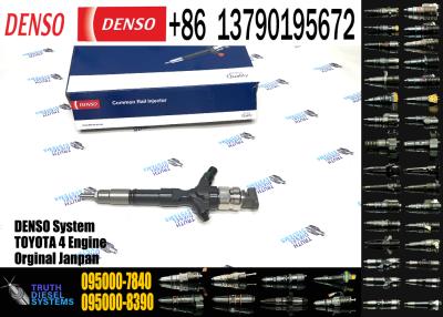 China diesel Injector Nozzles 23670-39265 095000-7010 095000-7011 095000-7840 095000-7830 Common Rail Fuel Injector for toyota for sale