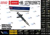 China Common Rail diesel Injector 295050-0820 2950500820 Common Rail Injector 23670-30380 2367030380 for sale