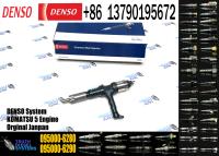 China 095000-6280 Fuel Injector 095000-6280 6219-11-3100 for Komatsu 140E SAA6D170 PC400-8 WA900-3 730E 6D140 SAA12V140E Diesel Engine for sale