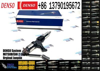 China 095000-6860 Fuel Injector ME304627 ME307086 for Mitsubishi 6M60 6M60T 7.5L Diesel Engine Common Rail Injection Valve for sale