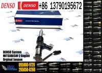 China Auto Part Fuel Injector Nozzle 095000-9720 095000-9722 ME307488 for Denso Mitsubishi 6M60 Common Rail Injector Assy for sale