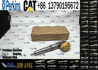 China Diesel Excavator Engine Parts Fuel Injector 232-1183 10R-1267 174-7526 for CAT 3412E 5110B Diesel Engine for sale
