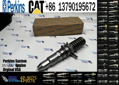 China Common Rail Diesel Fuel Injector 4P-9077 4P-9076 4P-9075 for Ccaterpillar CAT 3508 3512 3516 Engine Injectors 4P9077 for sale
