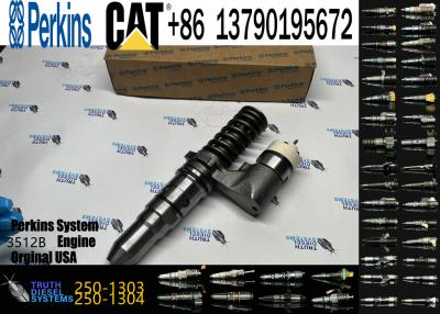 China Machinery Engine Parts Fuel Injector 250-1303 10R-1276 Common Rail Injector for Ccaterpillar CAT Engine 3516B 3516 Loader 994D for sale