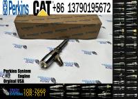China 3210990 Fuel Injector 321-0990 2645a743 10R-7668 for 320D C6.6 Diesel Engine Wheel Tractor 613G Common Rail Injection Valve for sale
