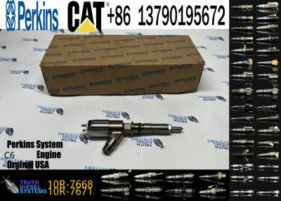 China 3210990 Fuel Injector 321-0990 2645a743 10R-7668 for 320D C6.6 Diesel Engine Wheel Tractor 613G Common Rail Injection Valve for sale