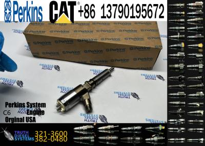 China C6.4 Fuel Injector 326-4700 3264700 32F61-00062 32F6100062 2645A747 321-3600 diesel Fuel Injector for CAT 320d Engine for sale