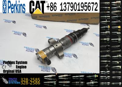 China Original Excavator Common Rail Injector 328-2585 3282585 Fuel Injector for C7 Engine 325D Construction Machinery Engine Parts for sale