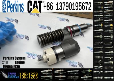 China Genuine for Ccaterpillar Fuel Injector 10R-1259 10R1259 Engine Part CAT C10 C12 Diesel Engine Construction Machinery Equipment for sale