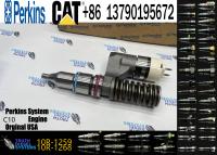 China Genuine for Ccaterpillar Fuel Injector 10R-1259 10R1259 Engine Part CAT C10 C12 Diesel Engine Construction Machinery Equipment for sale