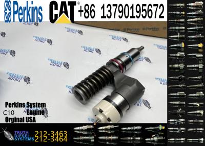 China 212-3463 2123463 Fuel Injector Common Rail Injector Fuel Injector for C10 C12 Engine 345B 365B Excavator Excavator Attachments for sale