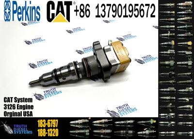 China Affordable Excavator Engine Spare Parts Fuel Injector 0R-9348 183-6797 10R-1262 222-5965 188-1320 10R-0781 for CAT 3126 Engine for sale
