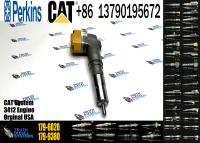 China For 3412E Engine diesel fuel Injector 174-7528 20R-4148 179-6020 or excavator 3412E injector 179-6020 For 3412E Engine for sale