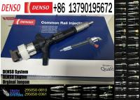 China 2KD Fuel Injector 295050-0810 295050-0540 23670-0L110 23670-09380 for Toyota Hilux 2.5L D-4D Diesel Engine Injection Valve for sale