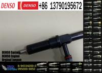 China 1-15300389-1 1153003891 095000-0165 8-94392862-2 8-94334200-0 Diesel Fuel Injector for 4HK1 6HK1 4JJ1 Engine Excavator Engine Spare Parts for sale