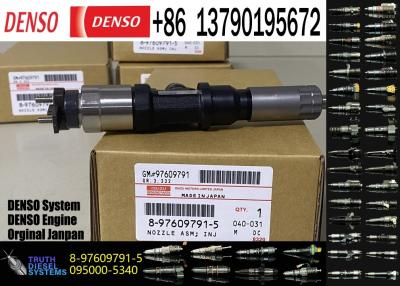 China Truck Engine Parts Common Rail Diesel Fuel Injector 095000-6390 8-97609791-5 0950006390 8976097915 for sale