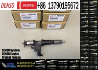 China Truck Engine Parts Common Rail Diesel Fuel Injector 095000-6650 8-98030550-4 0950006650 8980305504 for sale