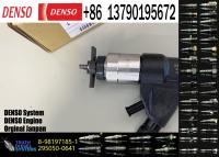 China Truck Engine Parts Common Rail Diesel Fuel Injector 295050-1151 8-98197185-1 2950501151 8981971851 for sale