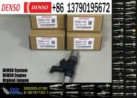 China Diesel Fuel Injector 095000-0145 095000-0146 095000-0190 for 6HK1 Engine Parts for sale