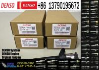 China New DEN-SO Common Rail Fuel Injectors valves Assembly 295050-0960 12640381 for Chevrolet Colorado Holden 2.8L Auto Engine Parts for sale