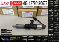 China Denso Isuzu Hitachi Diesel Fuel Injector New 295050-1560 295050-2870 8982592870 for ZX490-5A ZX470-5A 6WG1-TC 6WF1 Truck for sale