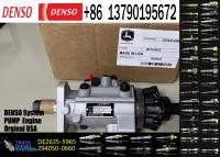 China 6 Cylinder Genuine Fuel Injection Pump DE2635-6165 DE2635-6249 DE2635-5965 DE2635-6321 RE-568069 for for sale