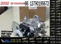 China Diesel Injection Pump 22100-1C190 1960002300 221001C050 22100-1C050 196000-2300 196000-2301 for sale