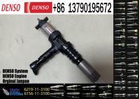 China Fuel Injector 6219-11-3100 095000-6280 095000-6283 for Komatsu SAA12V140E Engine PC2000-8 WA800-3 HD785-7 for sale