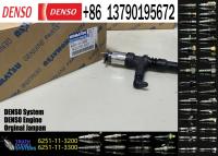 China Common Rail Injector 095000-6640 6251-11-3200 6251-11-3201 for KOMATSU SAA6D125E-5C/5D Engine for sale