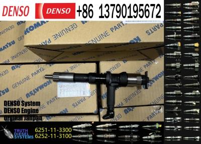 China 2950502750 Common Rail Fuel Injector 295050-2750 6251-11-3300 for sale