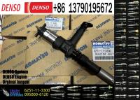 China 2950502750 Common Rail Fuel Injector 295050-2750 6251-11-3300 for sale