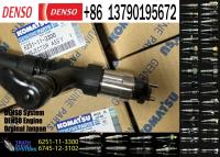 China 2950502750 Common Rail Fuel Injector 295050-2750 6251-11-3300 for sale