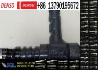 China Diesel Fuel Common Rail Injector 095000-6120 095000 6120 6261-11-3100 6261113100 for sale