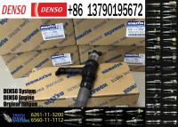 China New Condition Diesel Engine Common Rail Injector 6261-11-3200 095000-6140 for SAA6D125E Engine for sale
