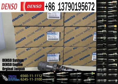 China Excavator Engine Parts Fuel Injector 6560-11-1114 6560-11-1112 6560-11-1113 for PC1250-7 PC1250-8 SAA6D1170E-3 6D170 for sale