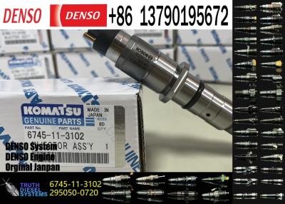 China Truck Engine Parts Common Rail Diesel Fuel Injector 0445120236 6745-11-3102 6745113102 With DLLA118P2203 for sale