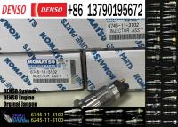 China Truck Engine Parts Common Rail Diesel Fuel Injector 0445120236 6745-11-3102 6745113102 With DLLA118P2203 for sale