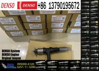 China Fuel Injector 6261-11-3100 6261113100 095000-6120 for Komatsu Diesel Engine SAA6D140E-5 Excavator PC600-8 PC700-8 for sale
