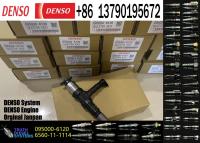 China Fuel Injector 6261-11-3100 6261113100 095000-6120 for Komatsu Diesel Engine SAA6D140E-5 Excavator PC600-8 PC700-8 for sale