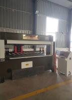China 25T Traveling Head Hydraulic Die Cutting Machine PLC Control for sale