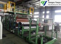 China Shoe Making Leather / Foam Laminating Machine With Glue Dot Transfer for sale
