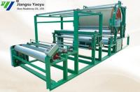 China Mesh Belt Type PLC Flame Laminating Machine For Clothing / Shoes / Hats for sale