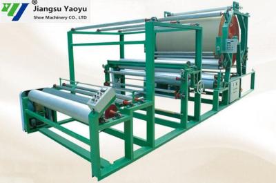 China Mesh Belt Type PLC Flame Laminating Machine For Clothing / Shoes / Hats for sale