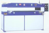 China High Precision Leather Cutting Press Machine Four Column 1000KN Impact Force for sale